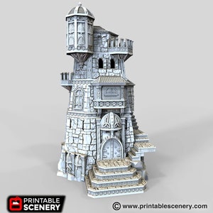 Dnd Ironhelm Fortress Dwarven King Dwarf Building Tower Tabletop ...