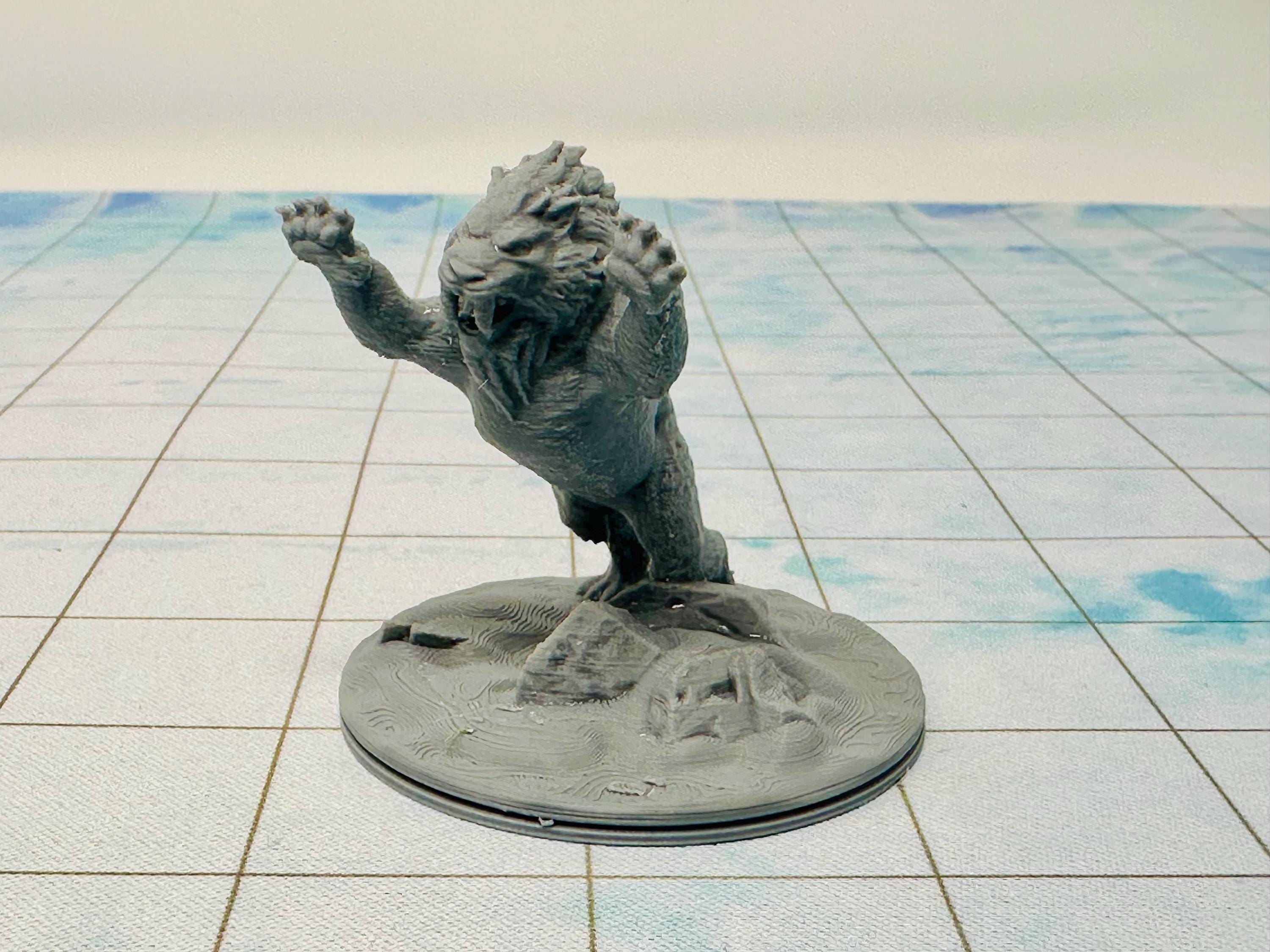 Dnd Sabertooth Saber Tooth Tiger Wilds of Wintertide Arctic Ice Age ...