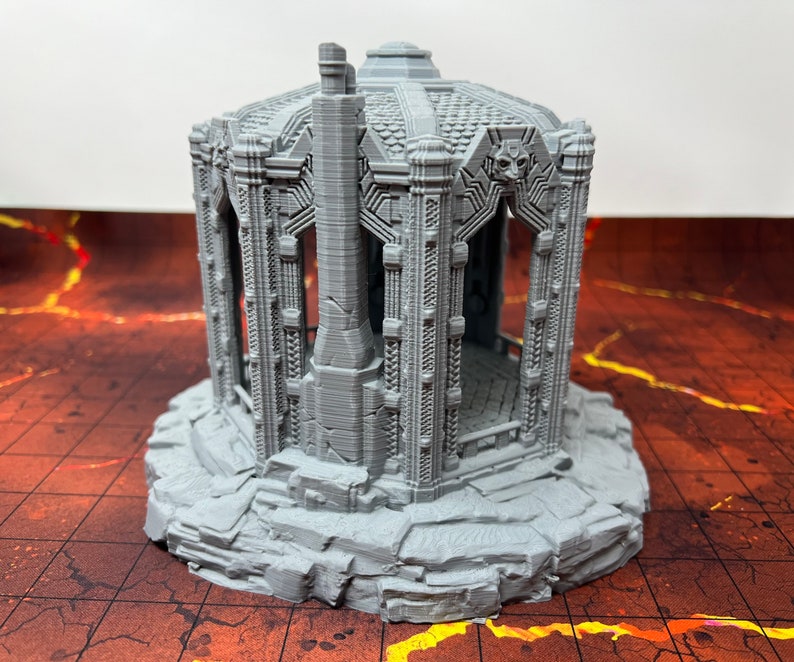 Dnd Dwarven Gazebo Building Dwarf Architecture Mountain Home - Etsy