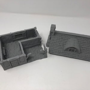 Dnd Small Cottage and Bakery Bakers Shop City of Tarok Village Tabletop ...