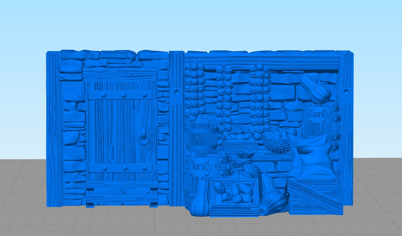 Dnd Terrace Shop Front Store Facade for Village Town Townsfolk Scatter ...