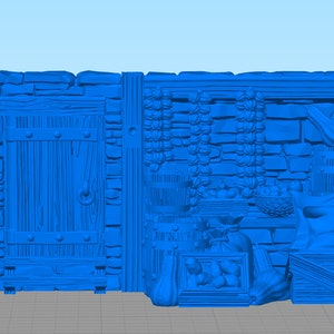 Dnd Terrace Shop Front Store Facade for Village Town Townsfolk Scatter ...
