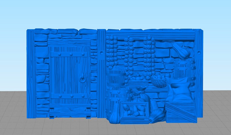 Dnd Terrace Shop Front Store Facade for Village Town Townsfolk Scatter ...