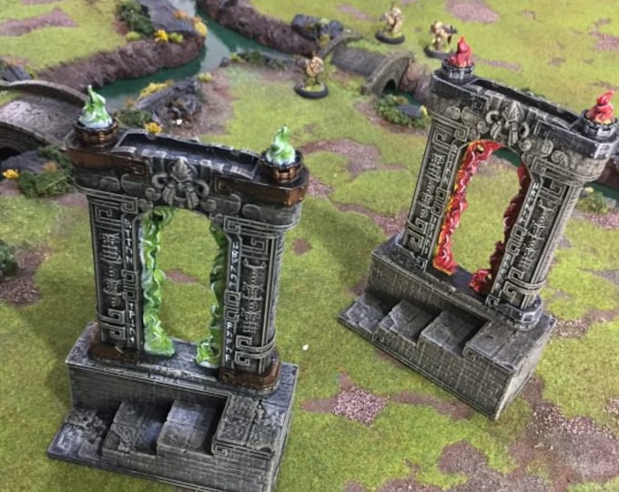 French Farmhouse Ruins Time Warp Wargaming Terrain Scatter D&D Dnd ...