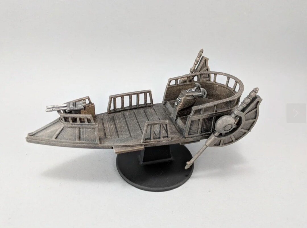 Dnd Sci-fi Pirate Skiff Star Wars Legion Spacecraft Spaceship Alien ...