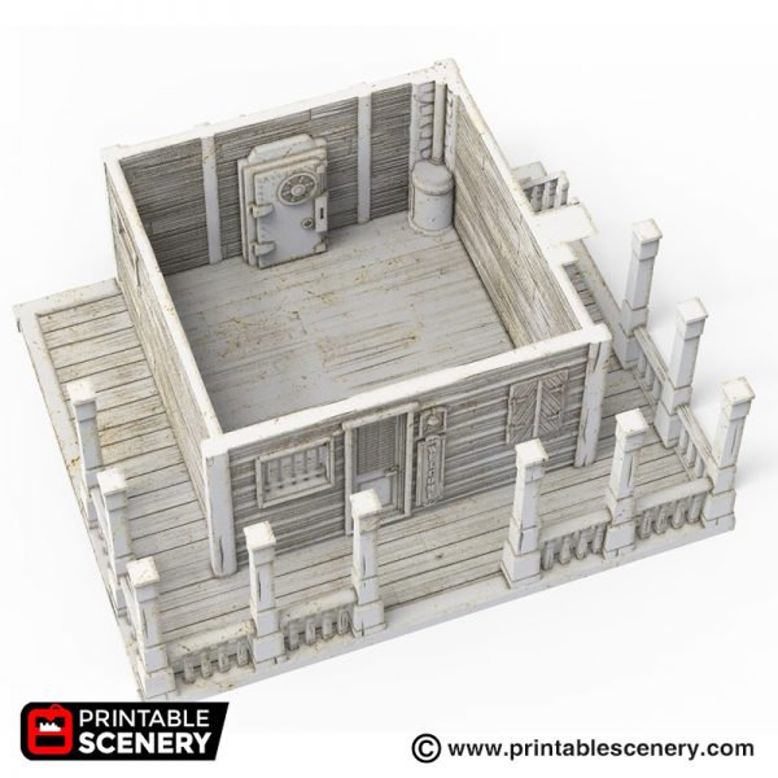 Dnd Bank Wild West Western Civil War Railroad Railway Tabletop Scatter ...