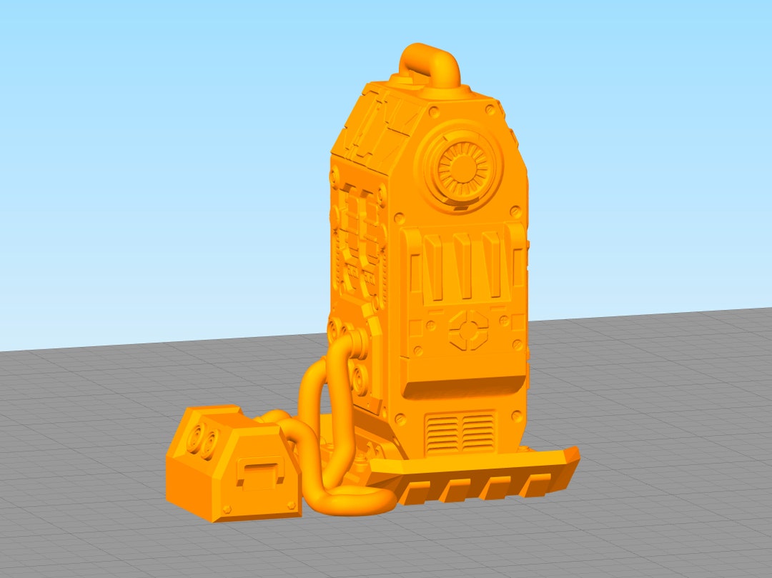 Dnd Sci-fi Power Unit Space Ship Star Wars Legion Alien - 28mm Tabletop ...