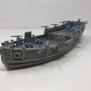 Dnd Sloop Ship Sea Vessel Pirate Sailor Fleet Boat Tabletop Scatter ...