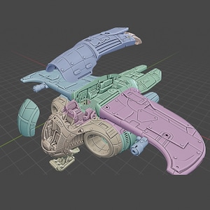 Dnd Sci-fi Peregrine Falcon Spaceship Star Wars Legion Spacecarft ...