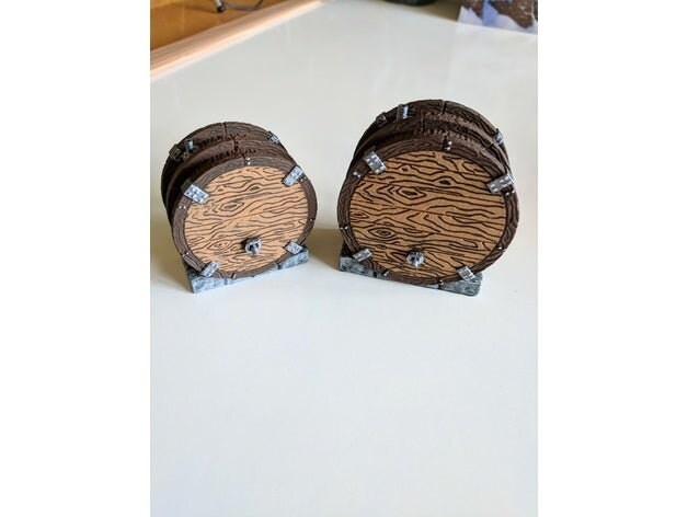 Dnd Dwarf Ale Fermentation Casks- Dwarven Aleworks - 28mm Tabletop ...
