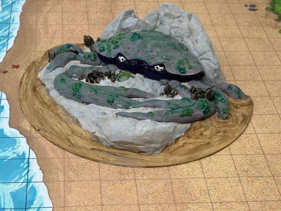 Dnd Giant Dire Crab Sand Beach Underground Monster Creature Dungeons ...