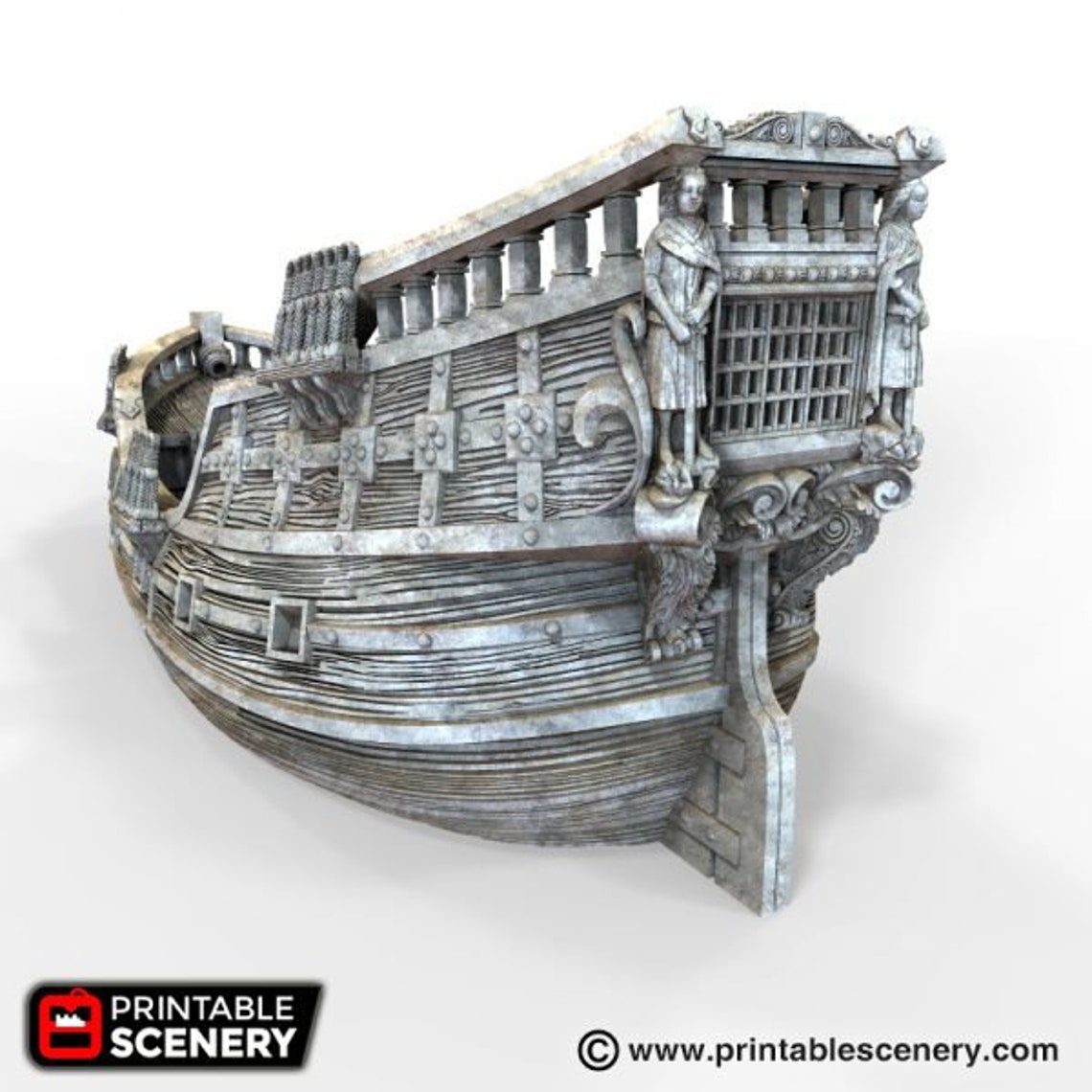 Dnd the Fluyt Ship Dungeons and Dragons Pirate Fleet Boat Tabletop ...