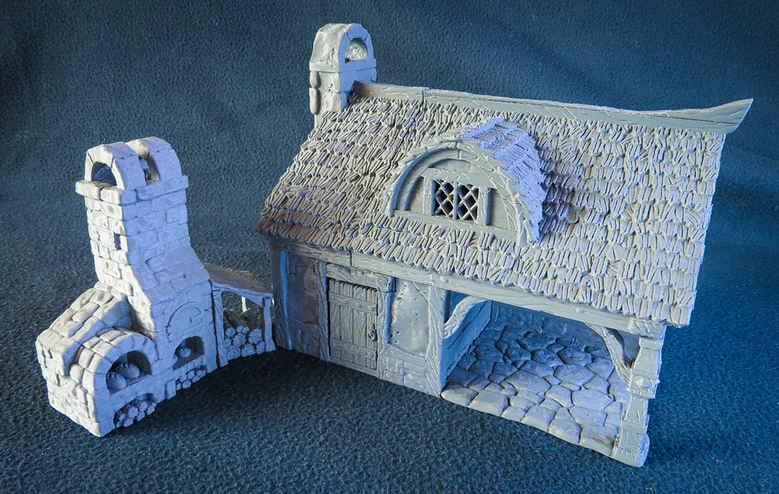 Dnd Small Cottage and Bakery Bakers Shop City of Tarok Village Tabletop ...