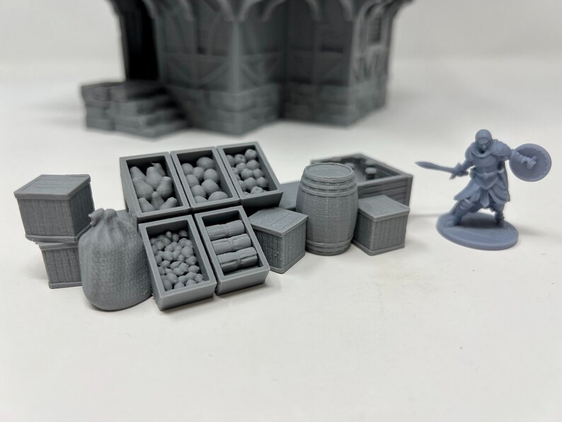 Dnd Market Stall Merchant Goods Vendor Display Vegetable Stand - Etsy