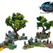 Dnd Graveyard Headstones With Trees Cemetery Miniature RPG D&D Tabletop ...