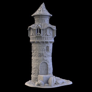 Dnd Watch Groove Guard Tower Watchtower Gnome Druid Fantasy Forest ...