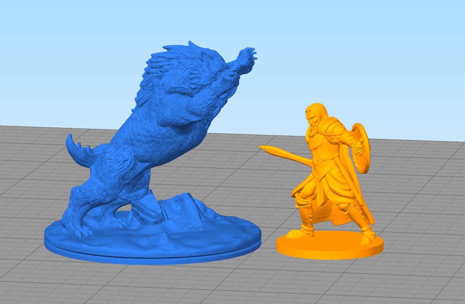 Dnd Sabertooth Saber Tooth Tiger Wilds of Wintertide Arctic - Etsy Hong ...