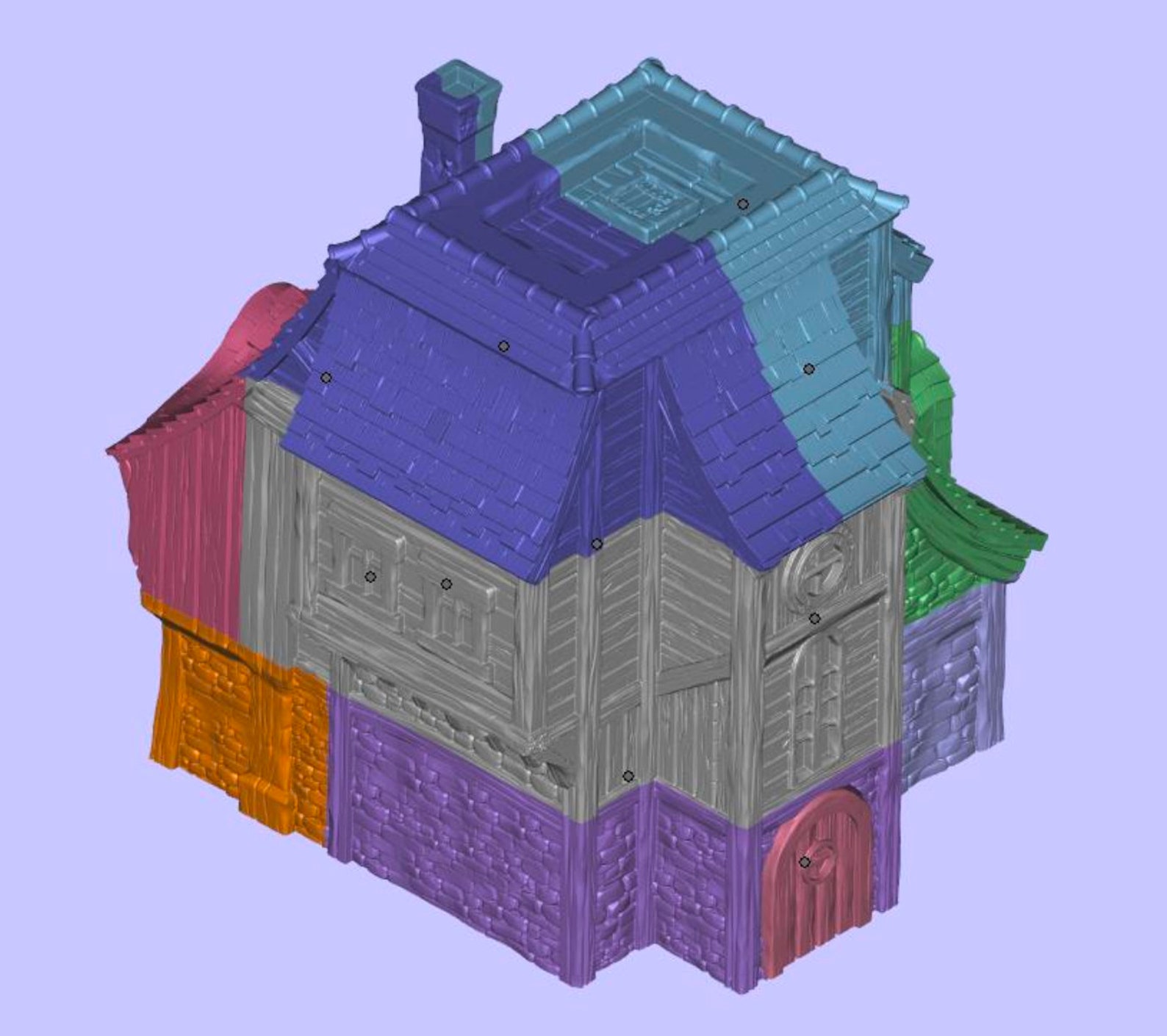 Dnd Medieval Inn Tavern House 28mm Scatter Village Tabletop - Etsy