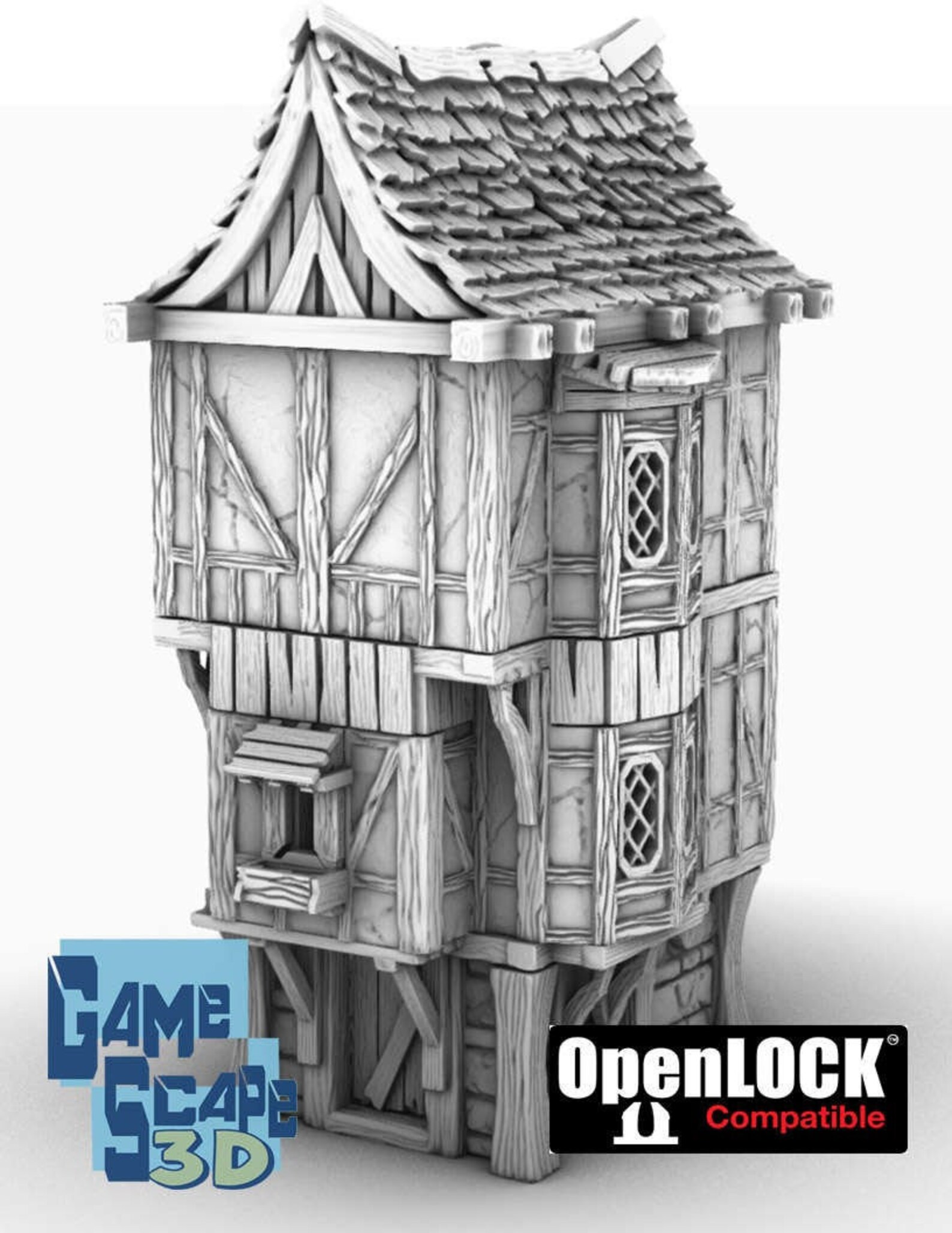 Dnd Medieval House Cottage Village Tabletop Scatter Terrain RPG ...