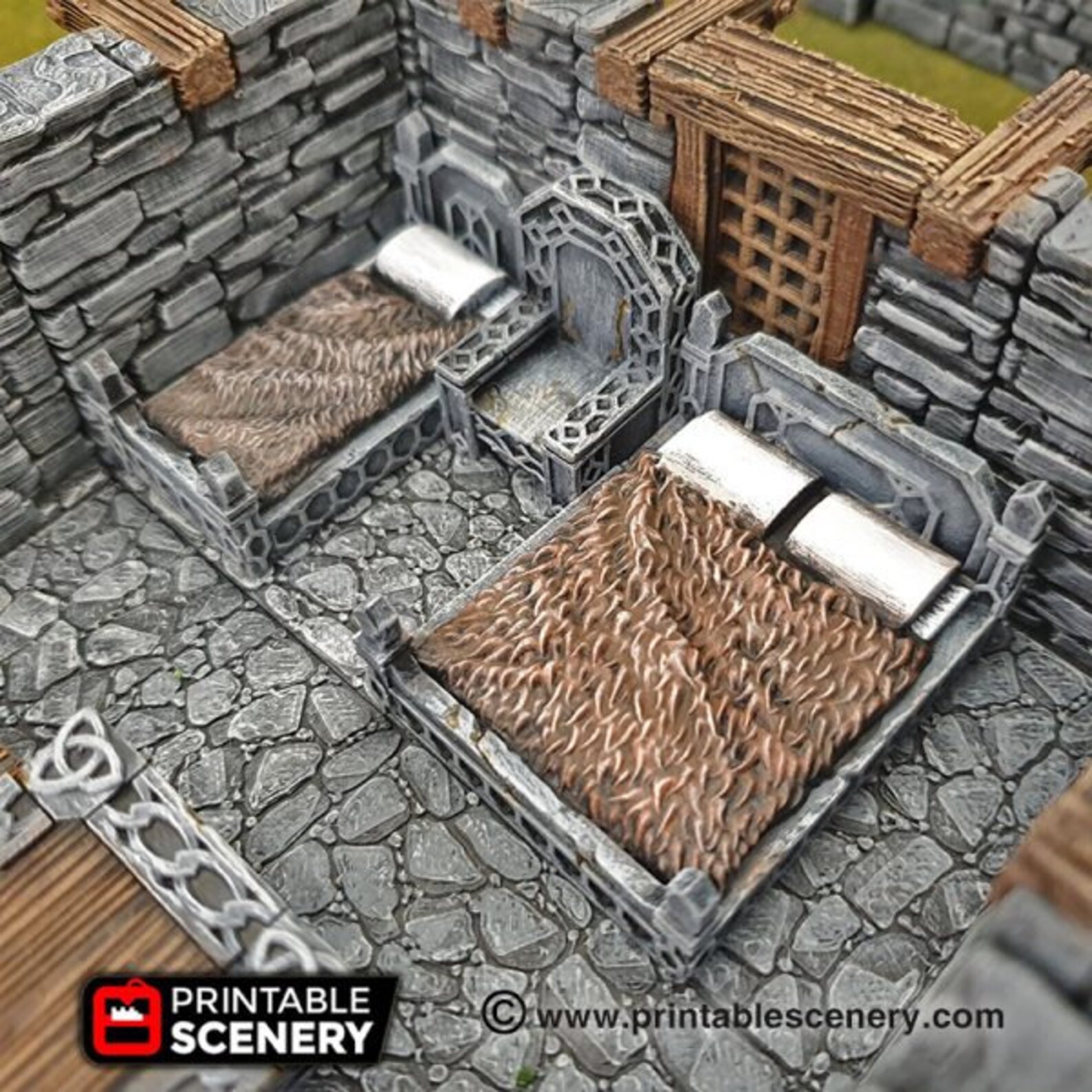Dnd Sturdy Furniture Village Dungeons and Dragons Tabletop Scatter 28mm ...