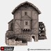 Dnd Mill Watermill Water-powered Medieval Building Mill House Port ...