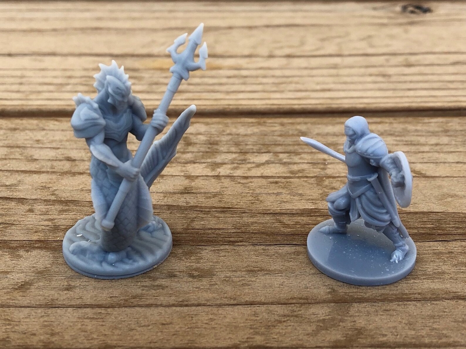 Dnd Merfolk Male B 28mm Miniature Resin RPG Warhammer D&D | Etsy