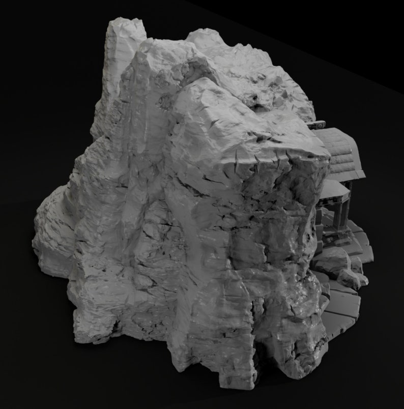 Dnd Dwarven Mine for Mountain Dwarf Mining City Scatter Village ...