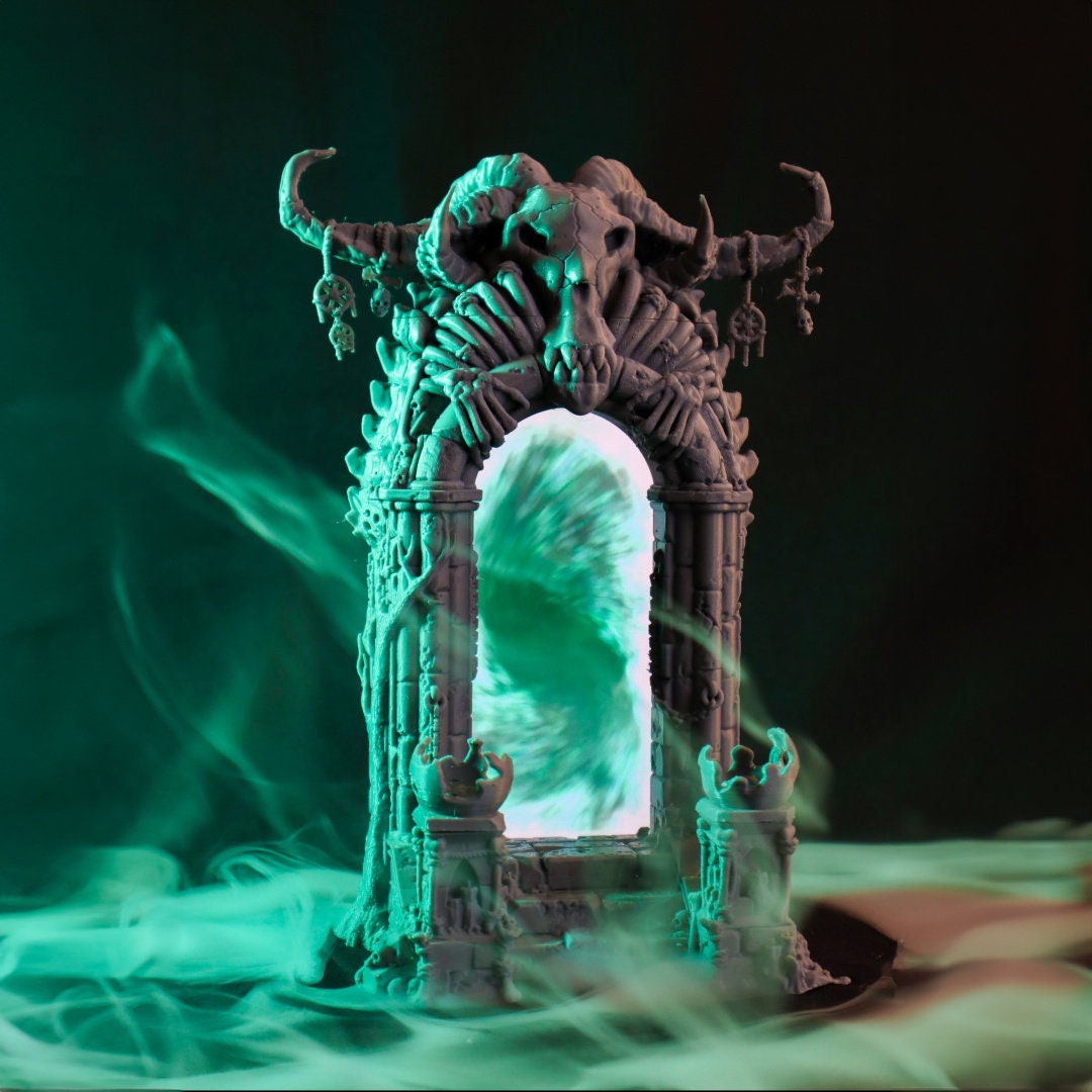 Dnd Necromancer Dark Wizard Animated Magic Portal Insert PHONE 4 Video ...