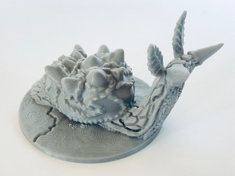Dnd Giant Carnivorous Tree Snail - 28mm Tabletop Terrain Miniature RPG ...