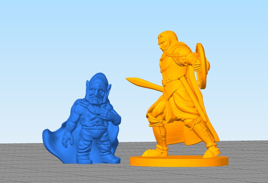 Goblin Villager D Fantasy Tabletop Wargaming RPG D&D Dungeons and ...