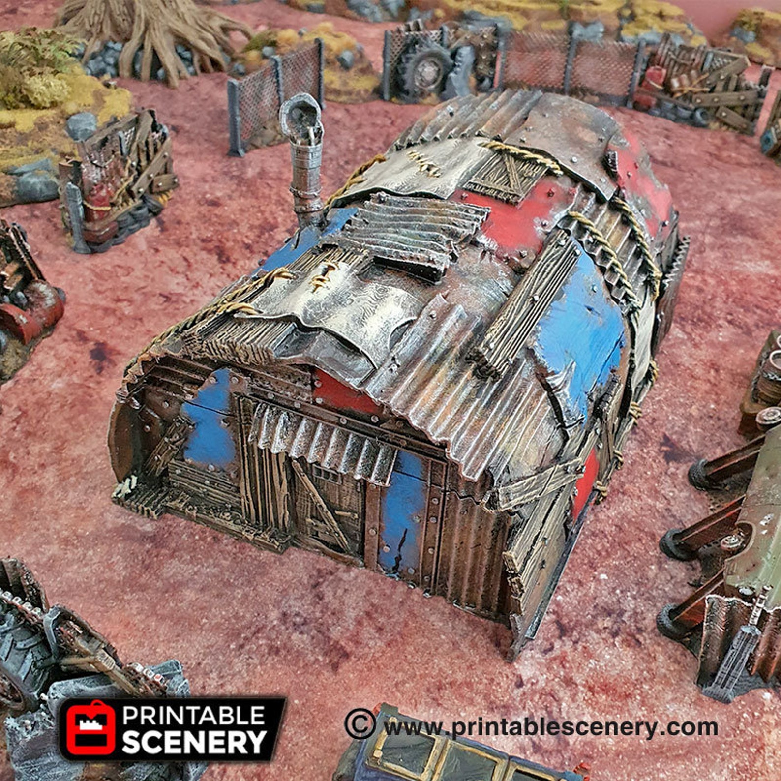 Dnd Isolation Bunker Wreck Urban Modern Gaslands Wasteland Post ...