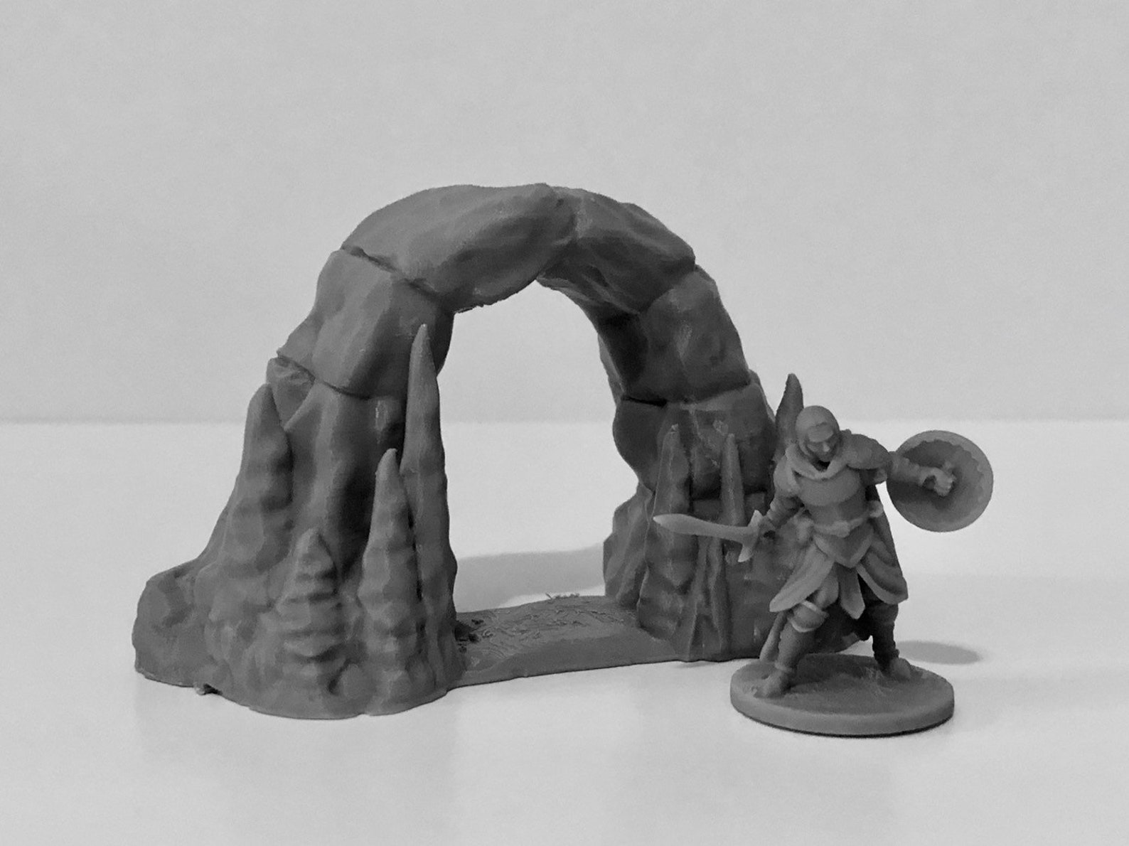 Dnd Cave Mouth Entrance Opening Subterranean Door Tabletop - Etsy