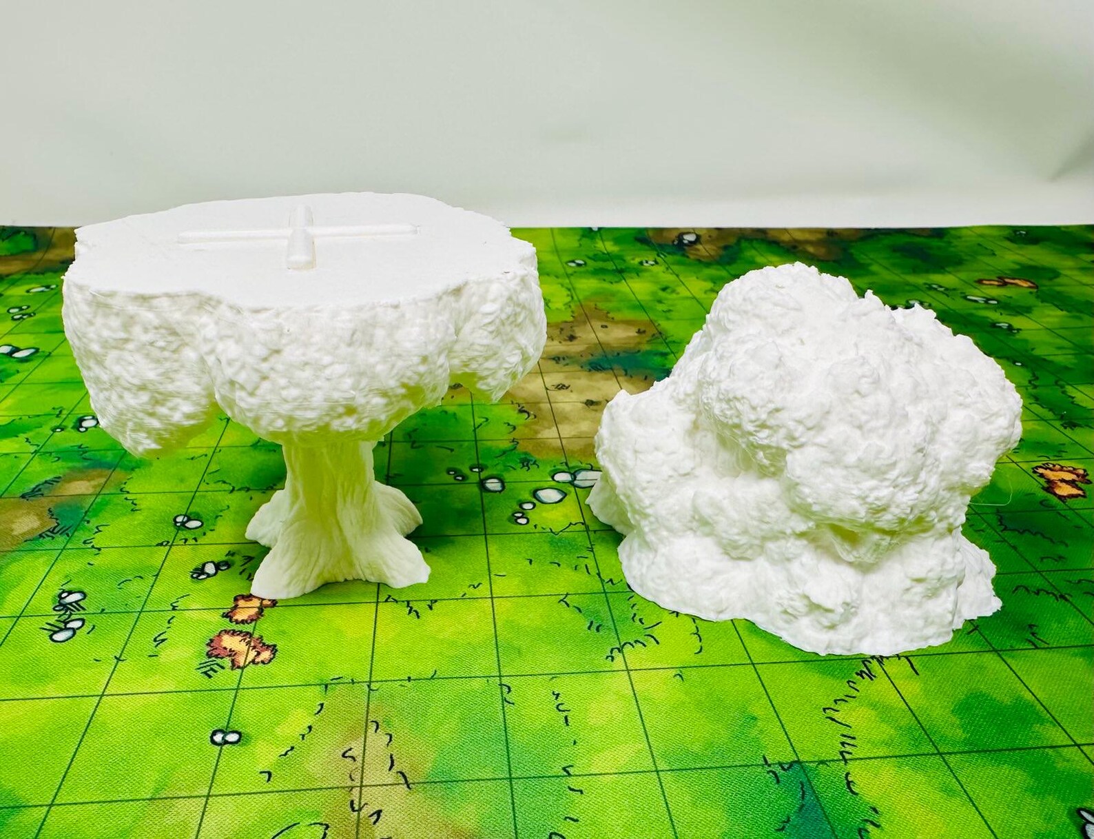 Dnd Large Size Oak Tree Miniature Forest Farm Village Scatter Terrain ...