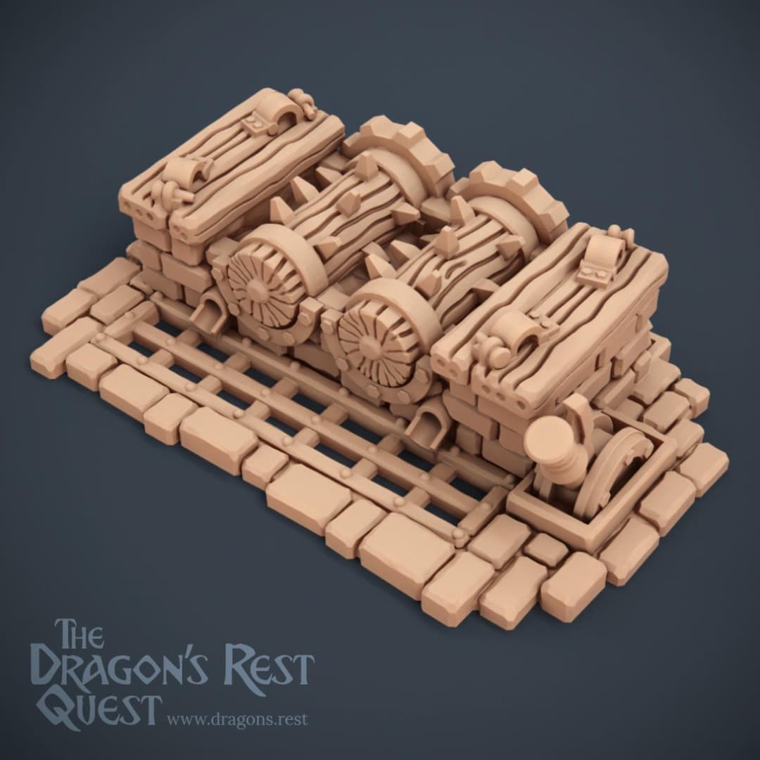 Dnd Torture Rack Dungeon Torture Chamber Tools Prison Cell Dragon's ...