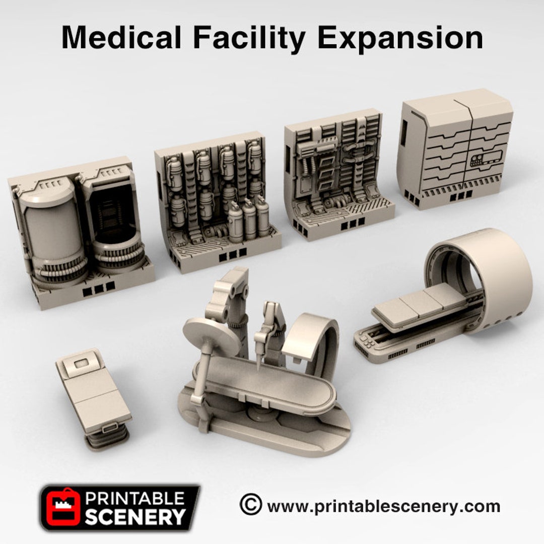 Dnd Medical Facility Expansion Spaceship Experiments Star Wars Legion ...