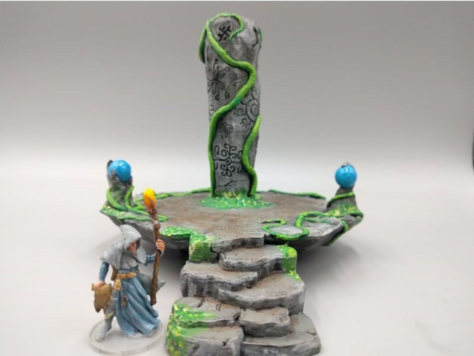 Dnd Carved Rock Pillar Places of Power Tabletop Scatter Terrain ...