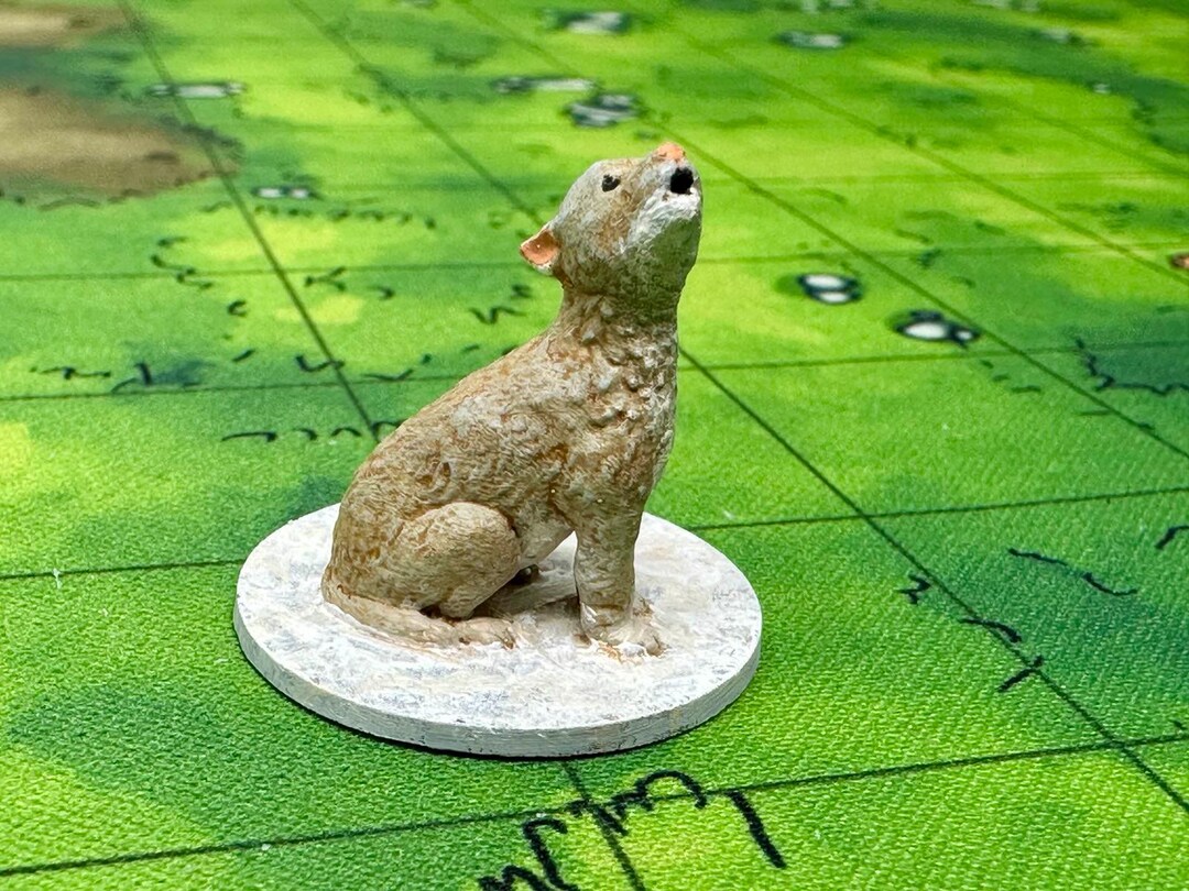 Dnd Wolf Cub Animal Companion Baby Forest Pack Wolves Forest Animal ...