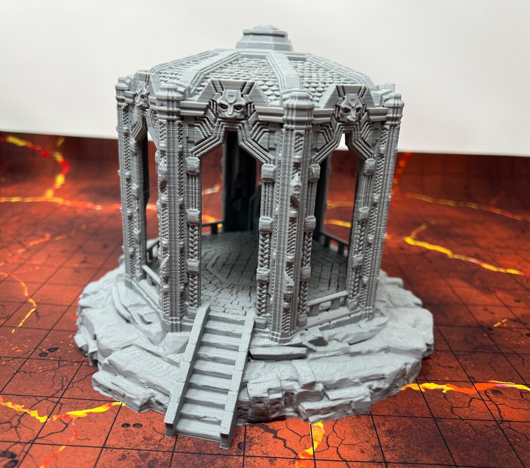 Dnd Dwarven Gazebo Building Dwarf Architecture Mountain Home City ...