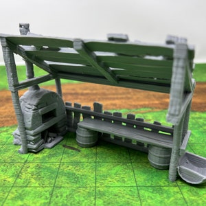 Dnd Cooking Shed for Gypsy or Soldier Encampment Medieval Tabletop ...