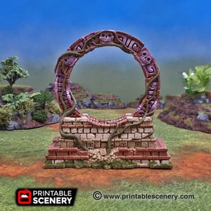 Dnd Cosmic Gate Magic Portal Time Travel New Eden Scatter Terrain RPG D ...