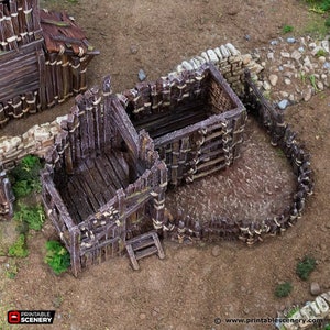 Dnd Large Shanty Shack From King and Country Medieval Slums Village ...