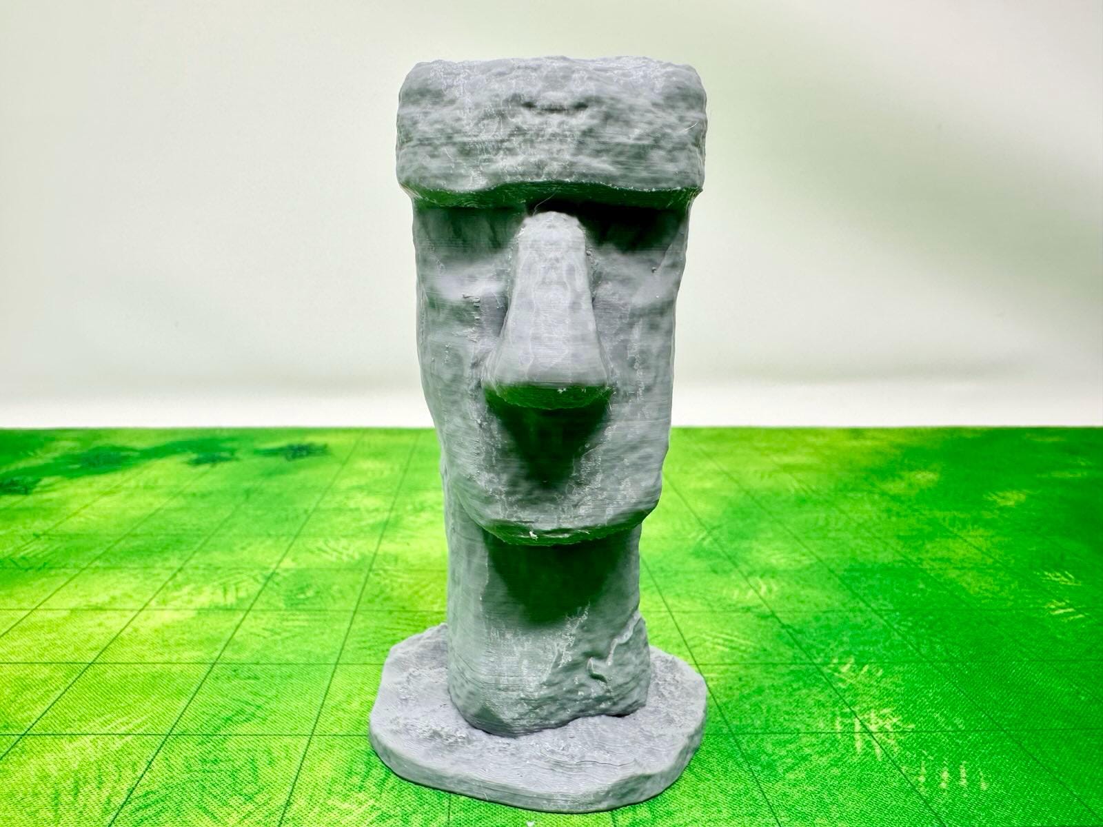 Dnd Golem Rock Statue Easter Island Moai Monolithic Miniature Bum Bum ...