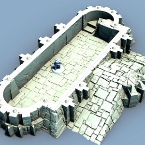 Dnd Dark Elf Barracks Underdark Stalagmite Stone Rock Cave Goblin ...