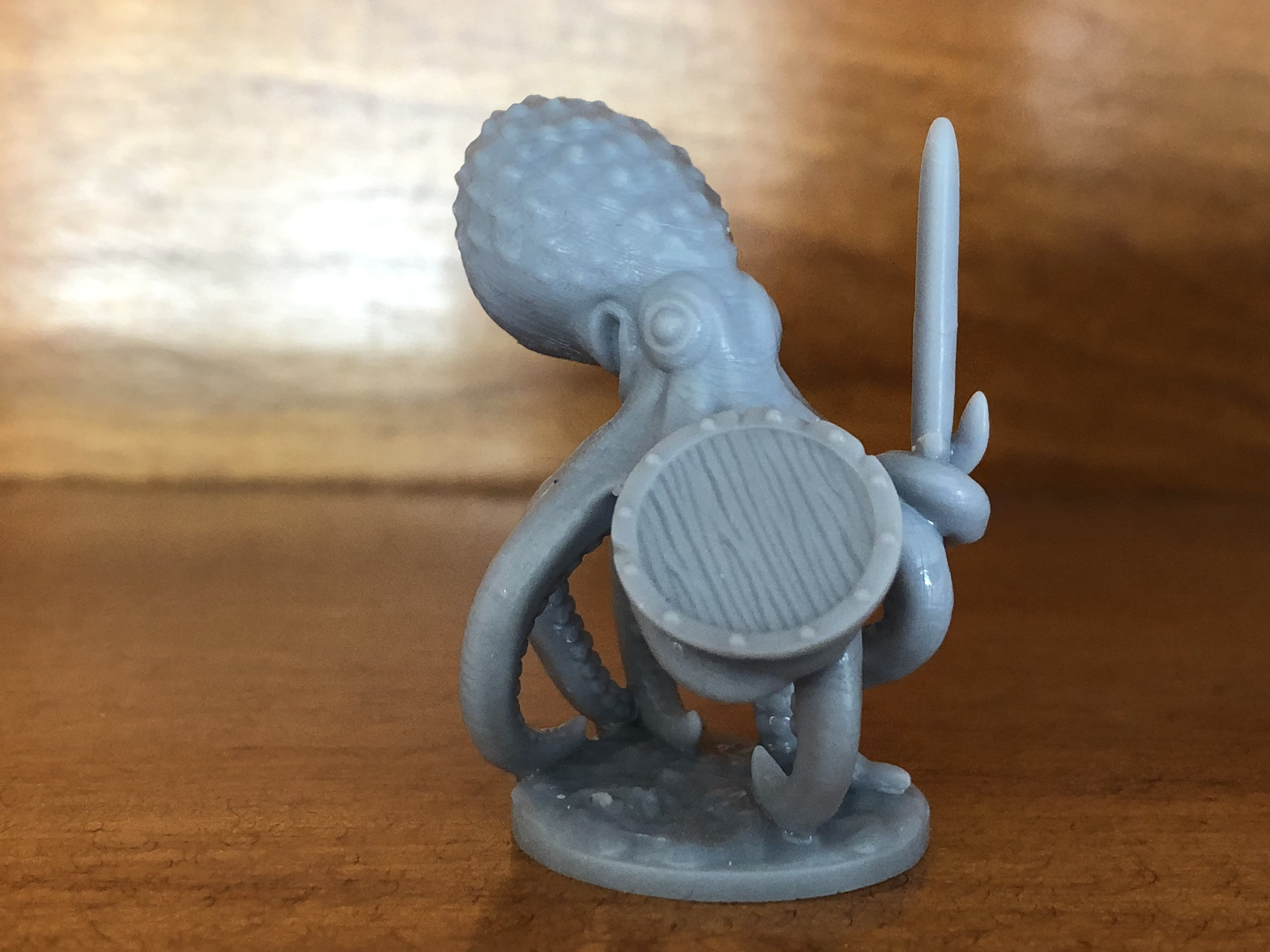 Dnd Octopus Warrior Octopoid RESIN 28mm Sea Creature Miniature - Etsy
