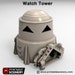 Dnd Sci-fi Watchtower Watch Tower Future Alien Spaceship Star Wars ...