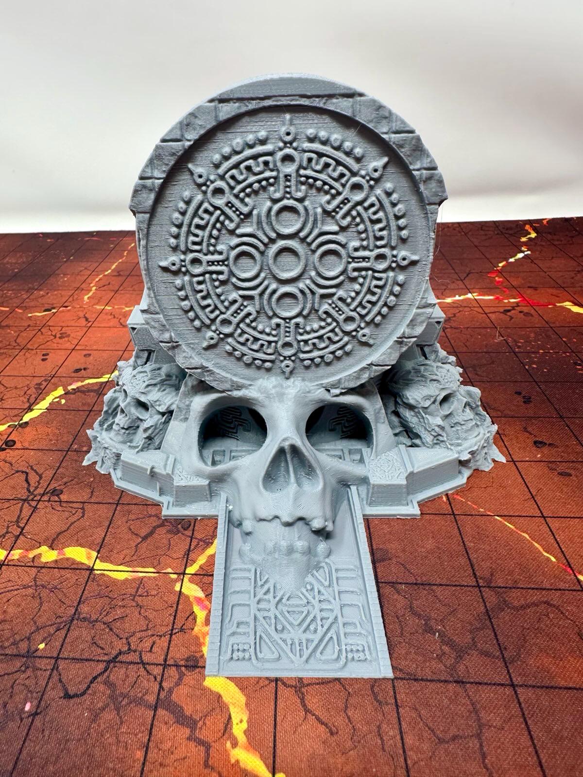 Dnd Jungle Tribal Altar Mayan Aztec Temple Ancient Stone Carvings Trap ...