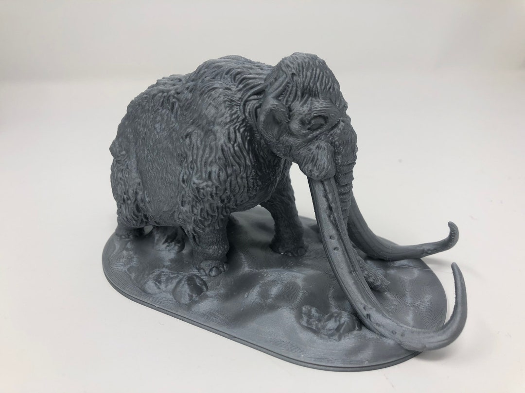 Dnd Woolly Mammoth Snow Tundra Nordic Prehistoric Ice Age Animals Wargaming Terrain | Dungeons ...
