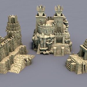 Dnd Dark Elf Barracks Underdark Stalagmite Stone Rock Cave Goblin ...