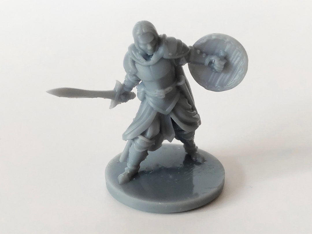 Dnd Hero Warrior 28mm RESIN Miniature RPG D&D Dungeons and Dragons 28mm ...