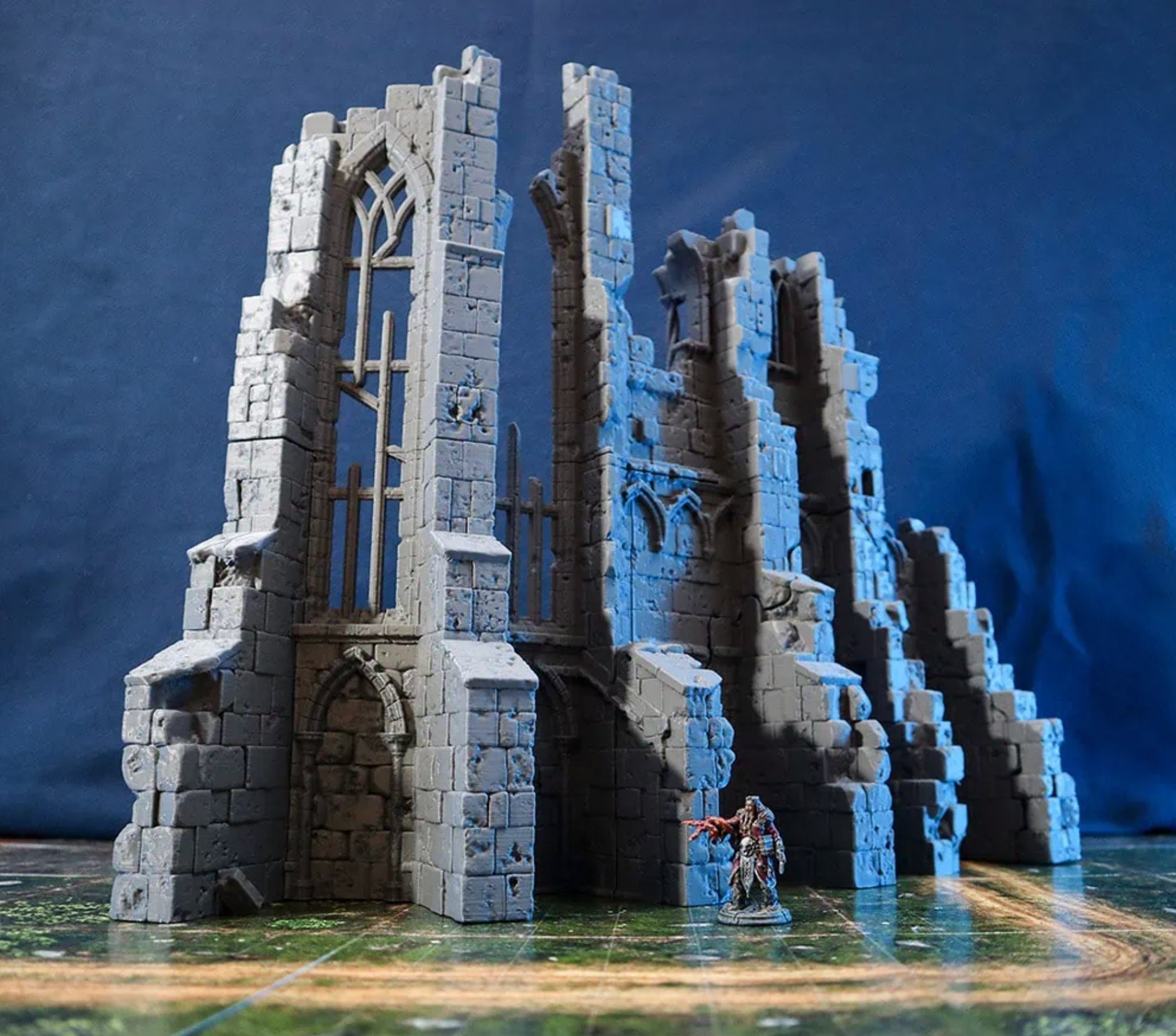 Dnd Large Cathedral RUINS Chapel Church Sanctuary Holy Site Tabletop ...